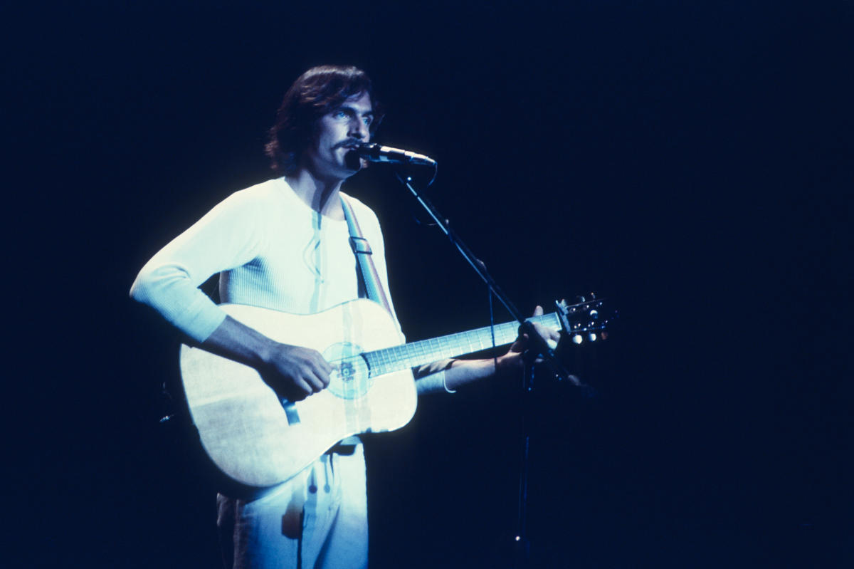 James Taylor Vintage Concert Photo Fine Art Print, 1977 at Wolfgang's