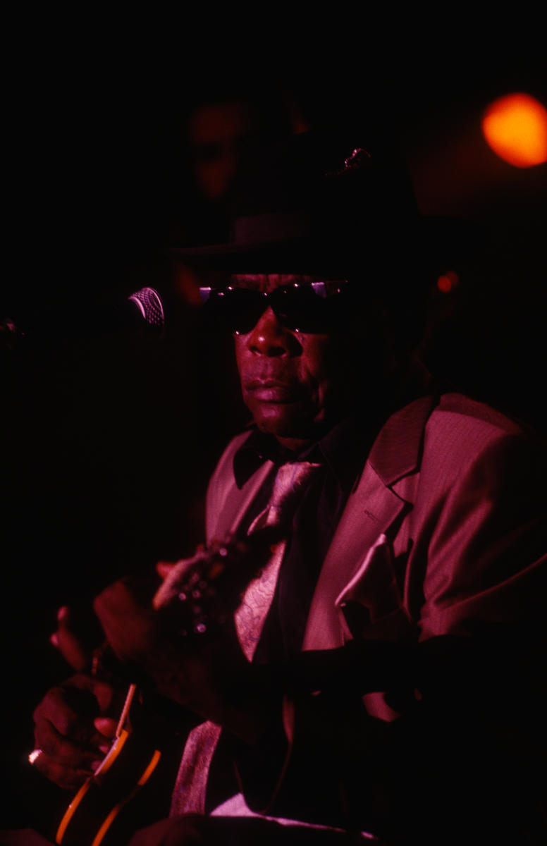 John Lee Hooker Vintage Concert Photo Fine Art Print at Wolfgang's