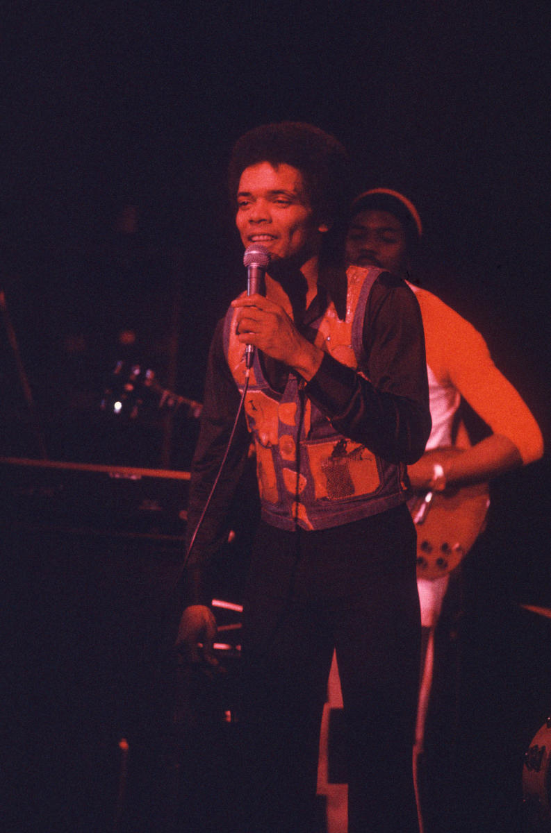 Johnny Nash Vintage Concert Photo Fine Art Print at Wolfgang's