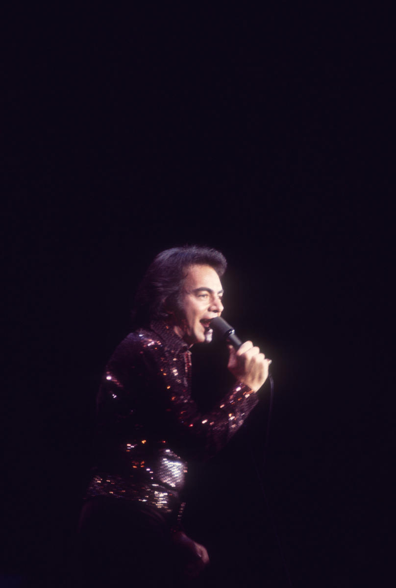 Neil Diamond Vintage Concert Photo Fine Art Print, 1976 at Wolfgang's