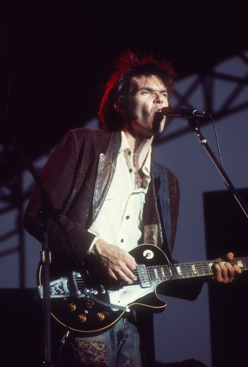 Neil Young Vintage Concert Photo Fine Art Print at Wolfgang's