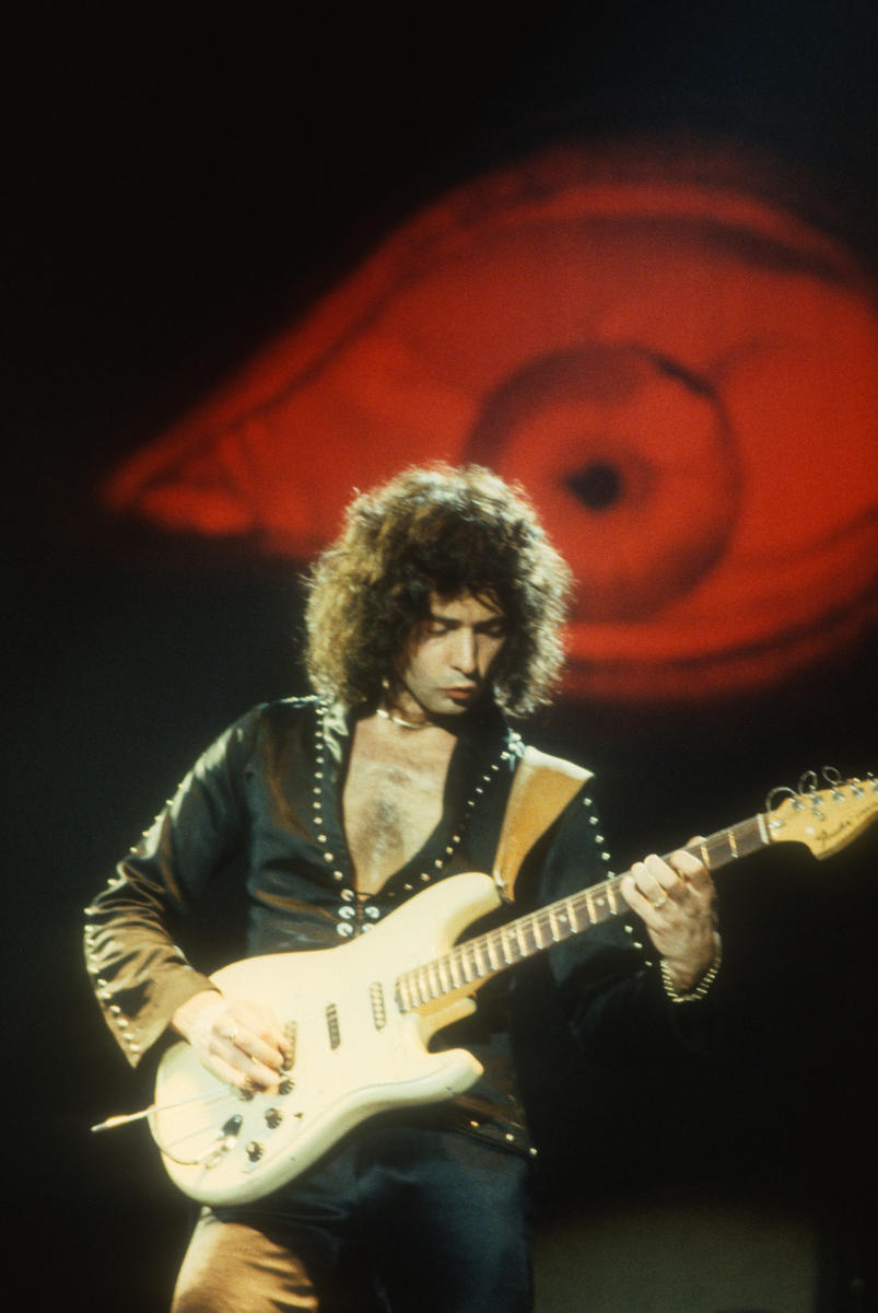 Ritchie Blackmore Vintage Concert Photo Fine Art Print at Wolfgang's