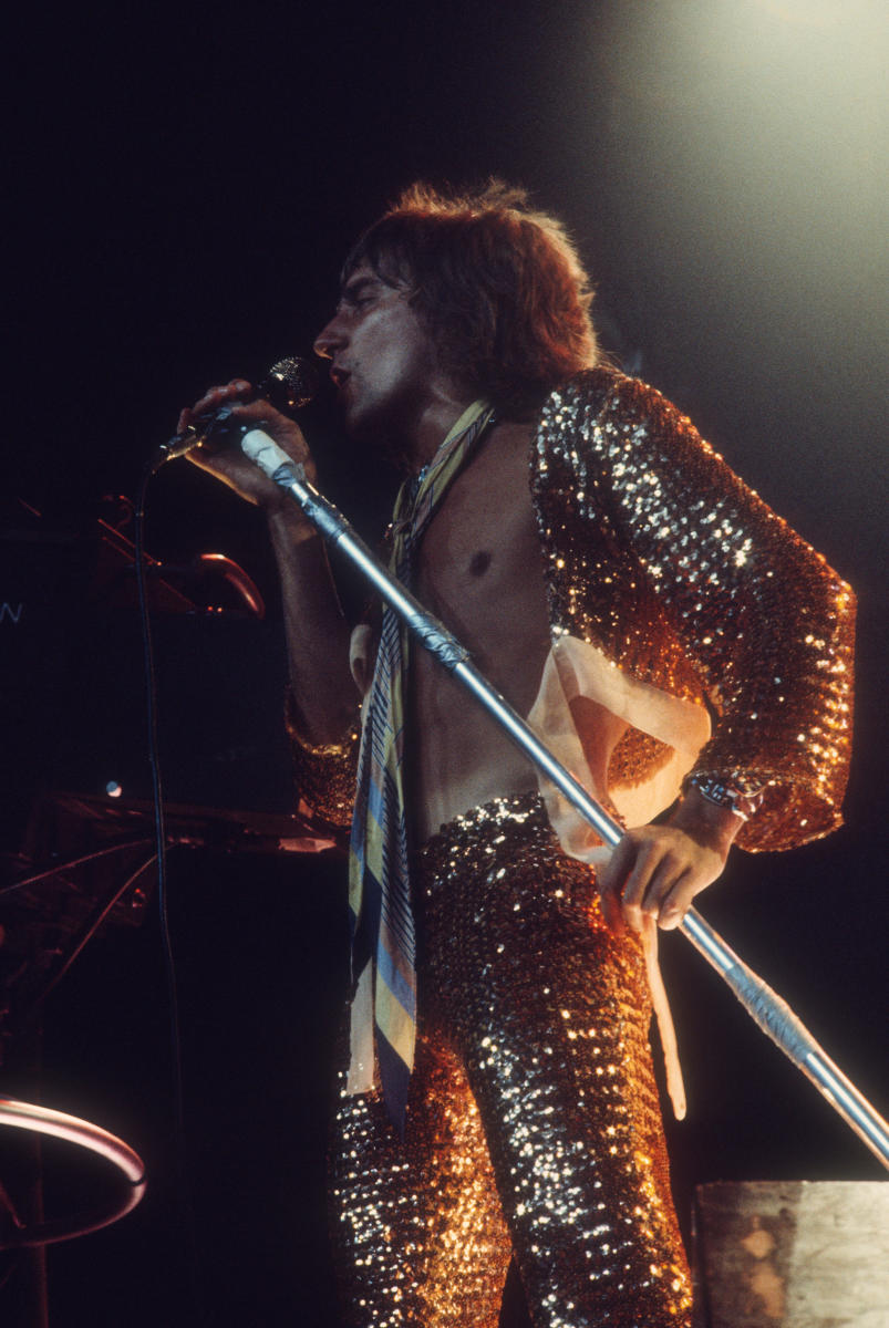 Rod Stewart Vintage Concert Photo Fine Art Print at Wolfgang's