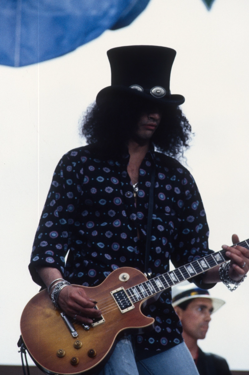 Slash Vintage Concert Photo Fine Art Print at Wolfgang's
