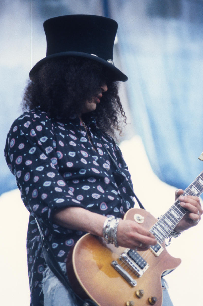 Slash Vintage Concert Photo Fine Art Print at Wolfgang's