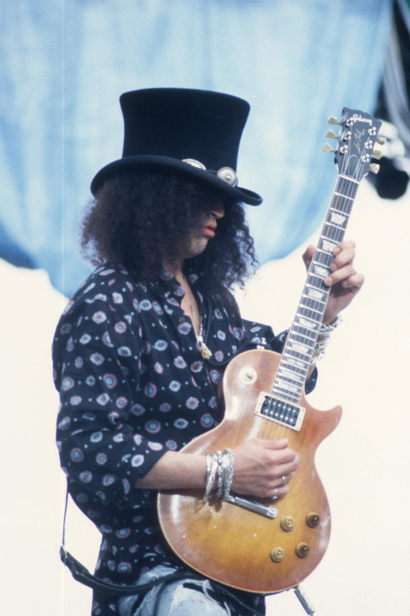 Slash Vintage Concert Photo Fine Art Print at Wolfgang's