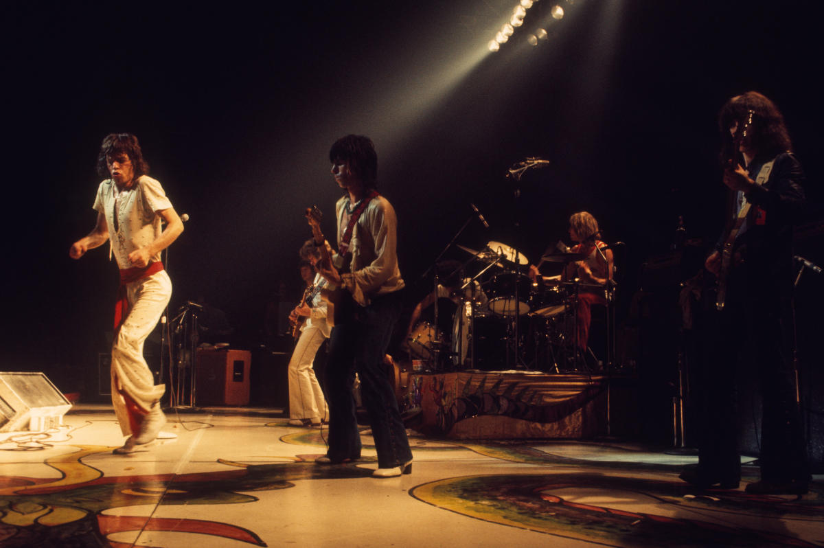 The Rolling Stones Vintage Concert Photo Fine Art Print, 1972 at Wolfgang's