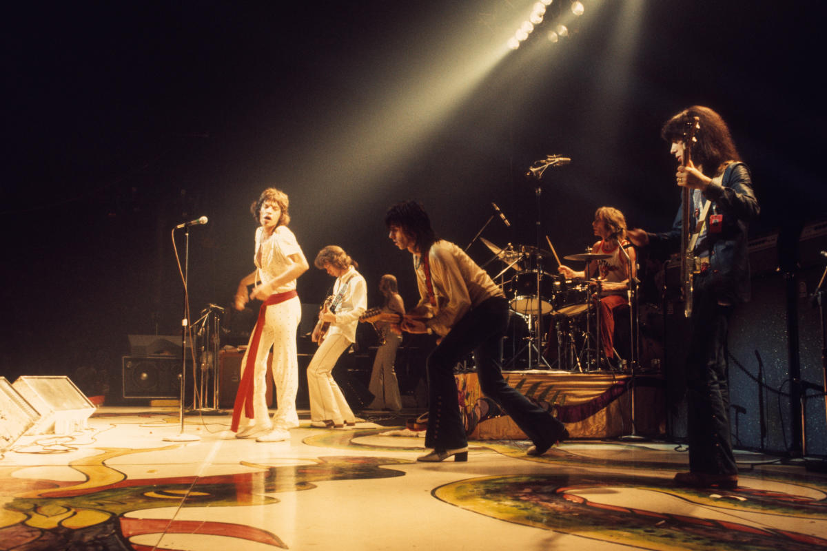 The Rolling Stones Vintage Concert Photo Fine Art Print, 1972 at Wolfgang's