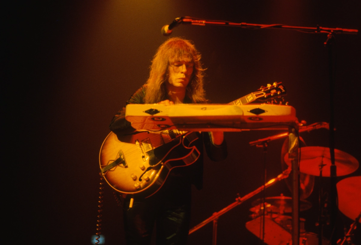 Steve Howe Vintage Concert Photo Fine Art Print at Wolfgang's