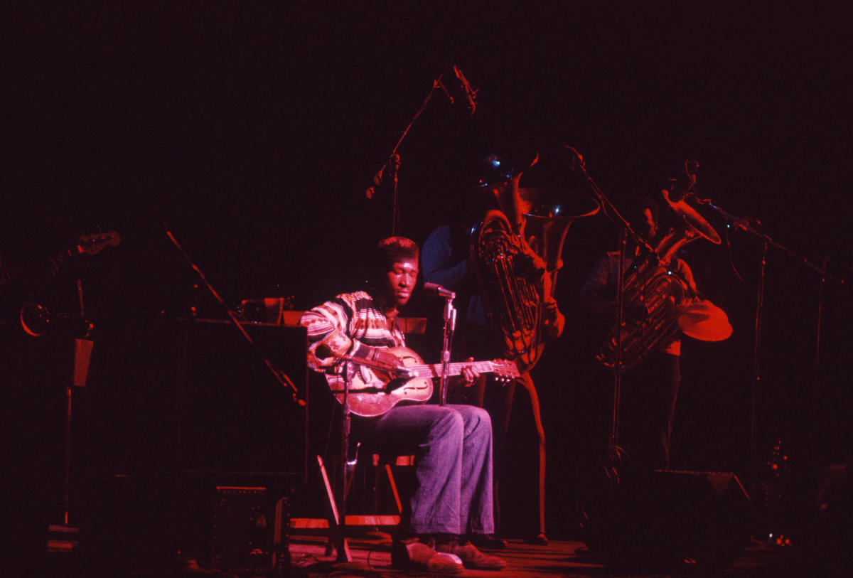 Taj Mahal Vintage Concert Photo Fine Art Print at Wolfgang's