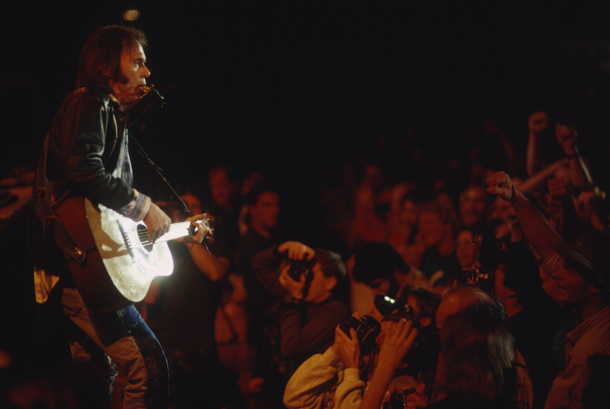 Earthquake Relief Concert Vintage Concert Photo Fine Art Print at ...