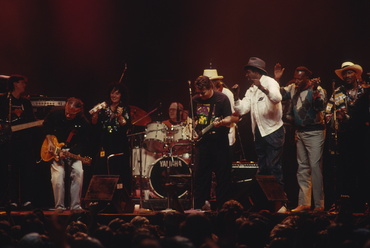 Earthquake Relief Concert Vintage Concert Photo Fine Art Print at ...