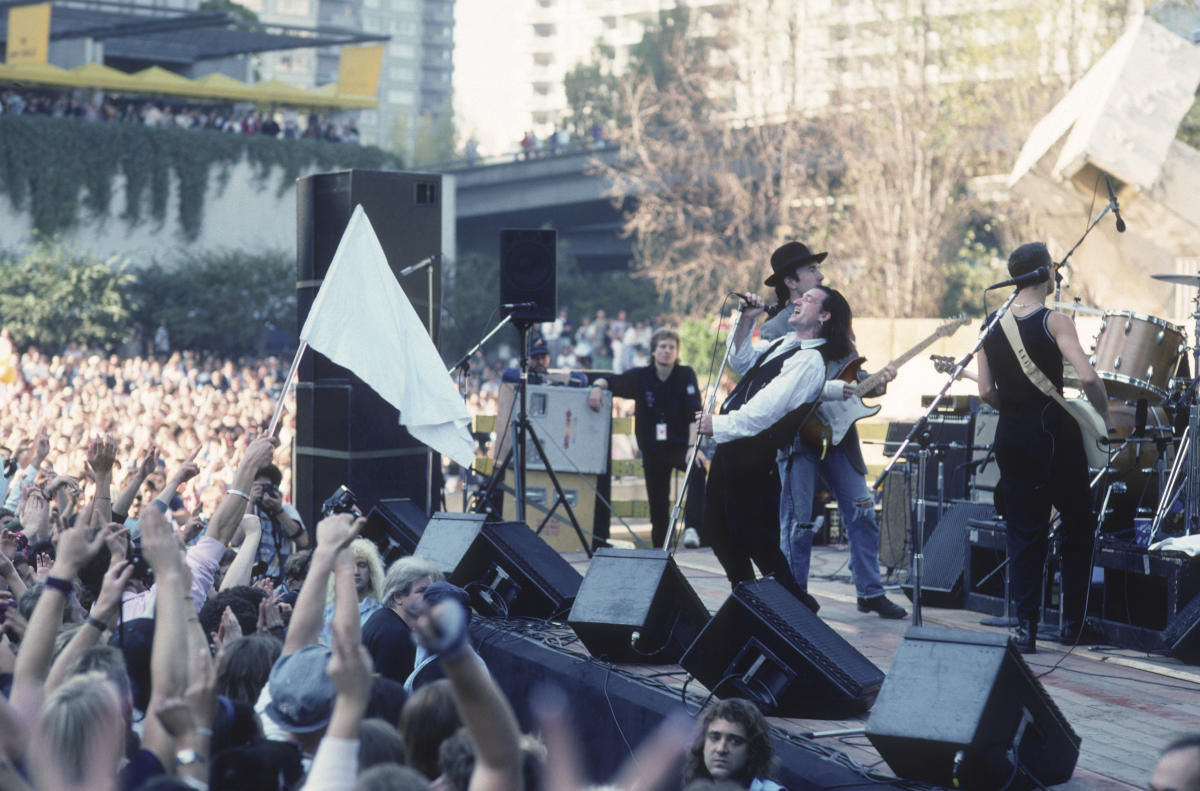 U2 Vintage Concert Photo Fine Art Print at Wolfgang's