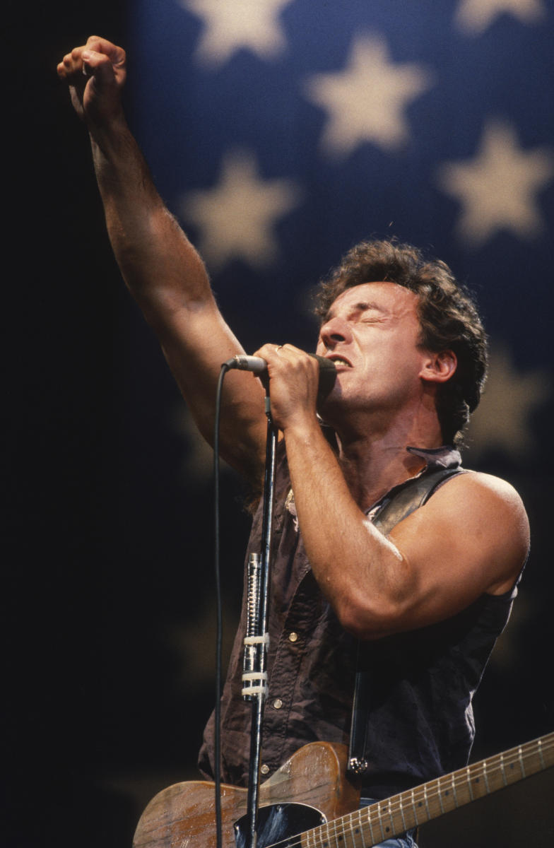 Bruce Springsteen Vintage Concert Photo Fine Art Print at Wolfgang's