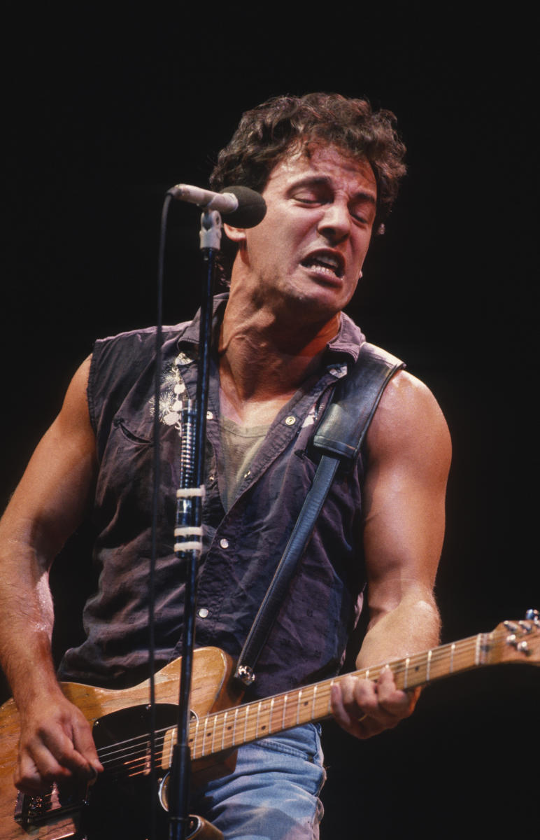 Bruce Springsteen Vintage Concert Photo Fine Art Print at Wolfgang's
