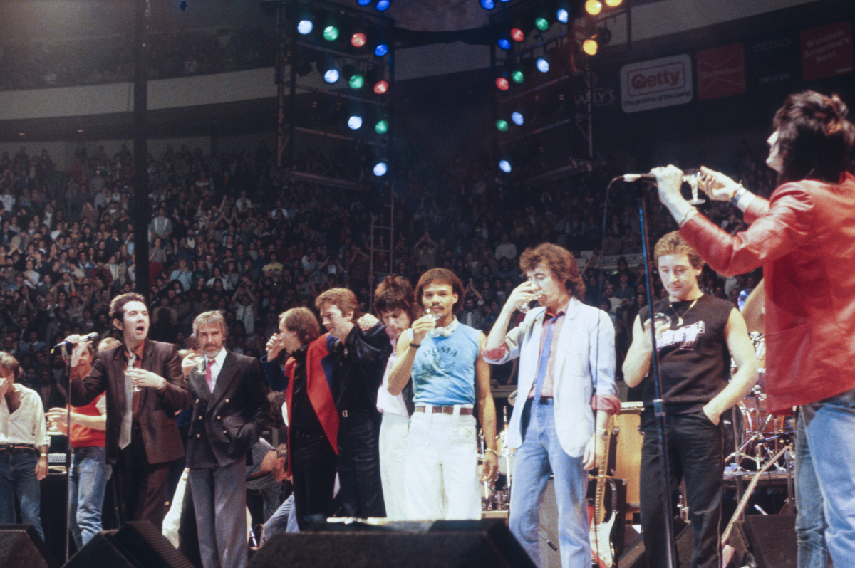 Arms Charity Concert Vintage Concert Photo Fine Art Print at Wolfgang's