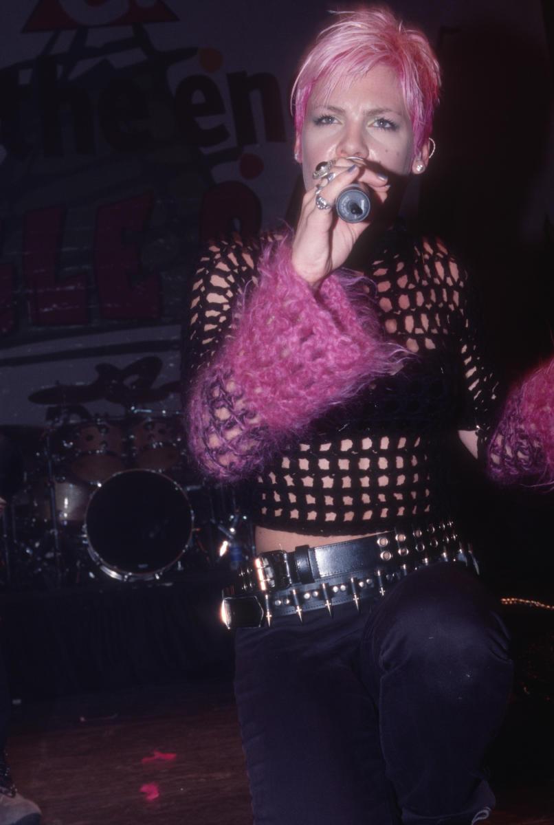 Pink Vintage Concert Photo Fine Art Print at Wolfgang's