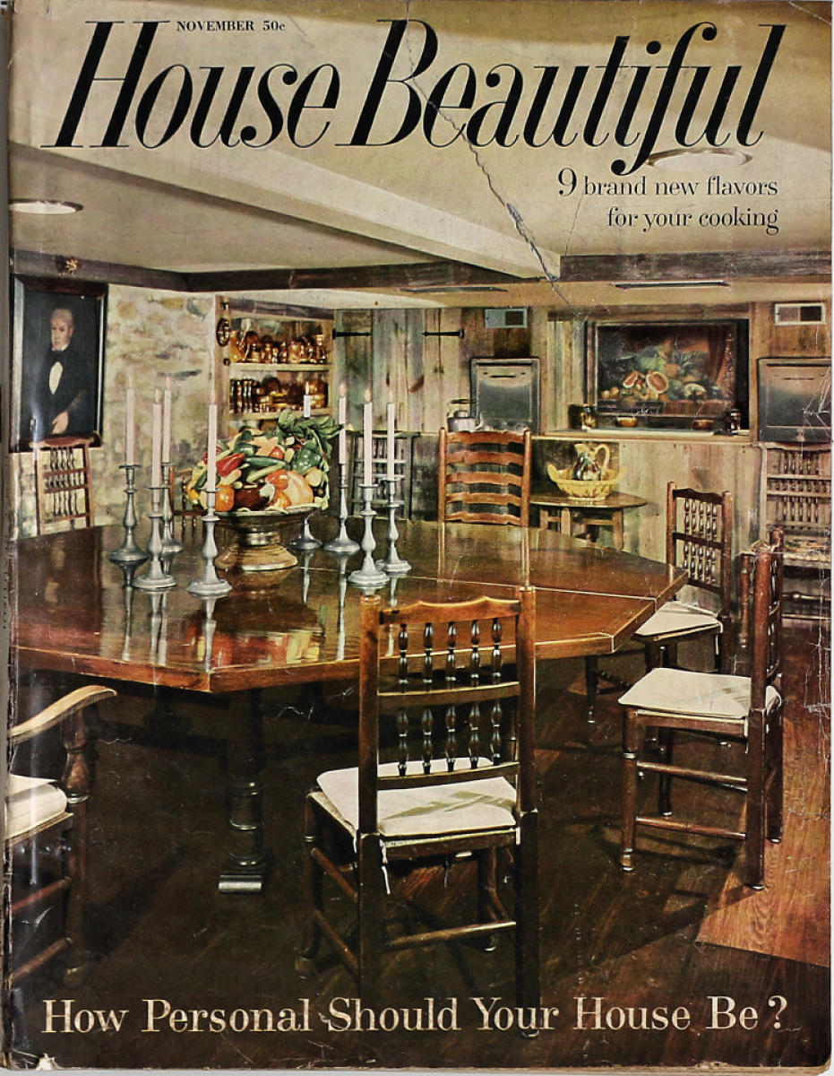 House Beautiful | November 1959 at Wolfgang's