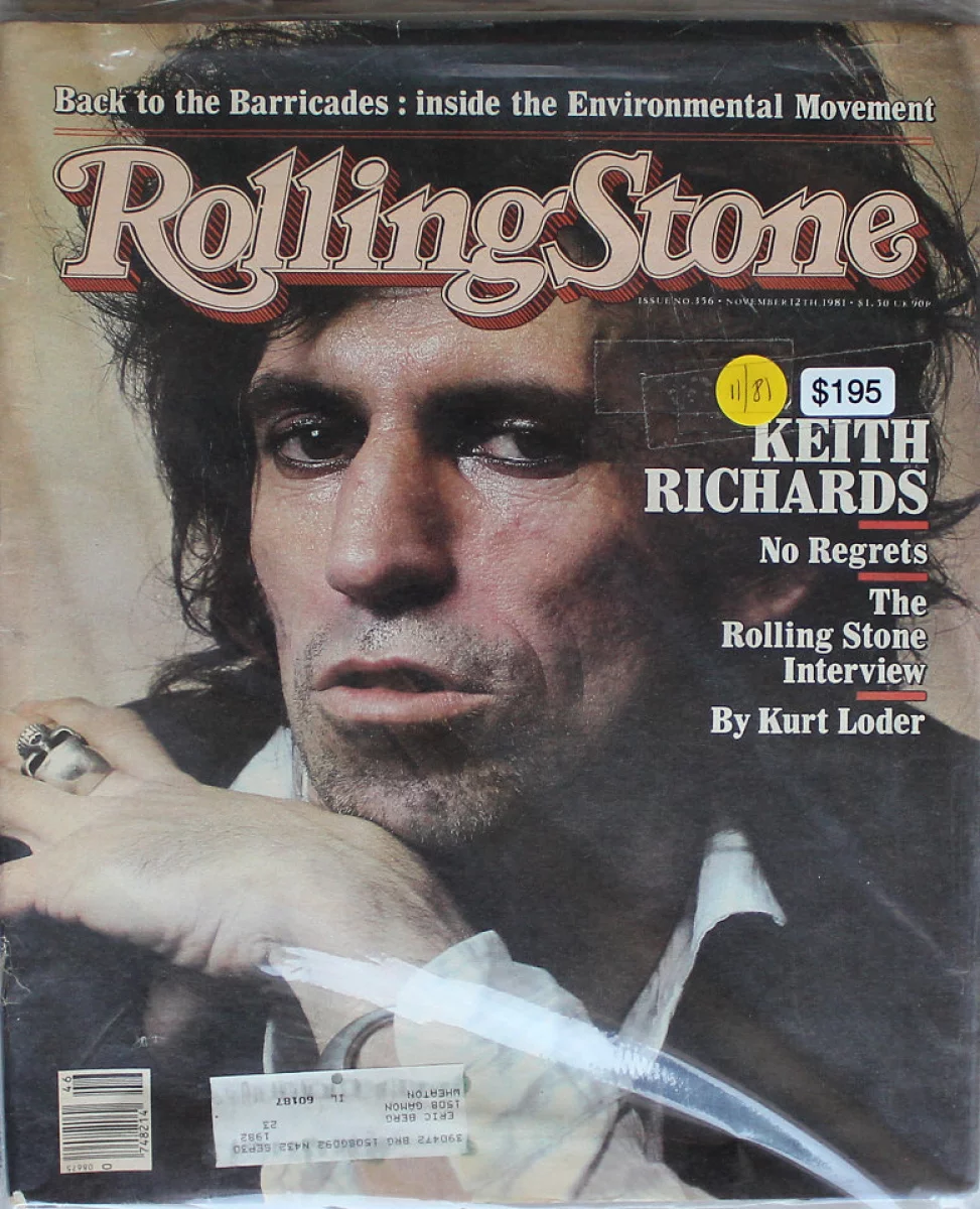 Rolling Stone | November 12, 1981 at Wolfgang's