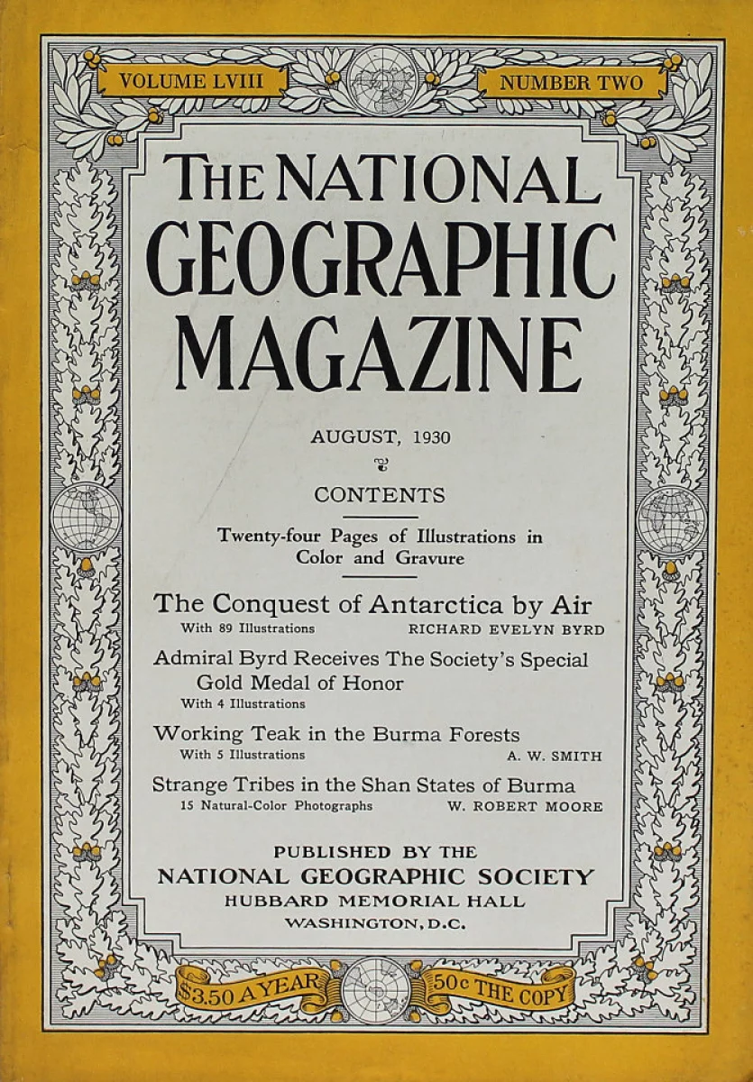 National Geographic | August 1930 at Wolfgang's