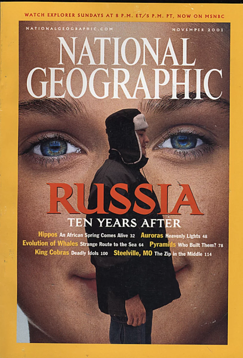 National Geographic | November 2001 at Wolfgang's