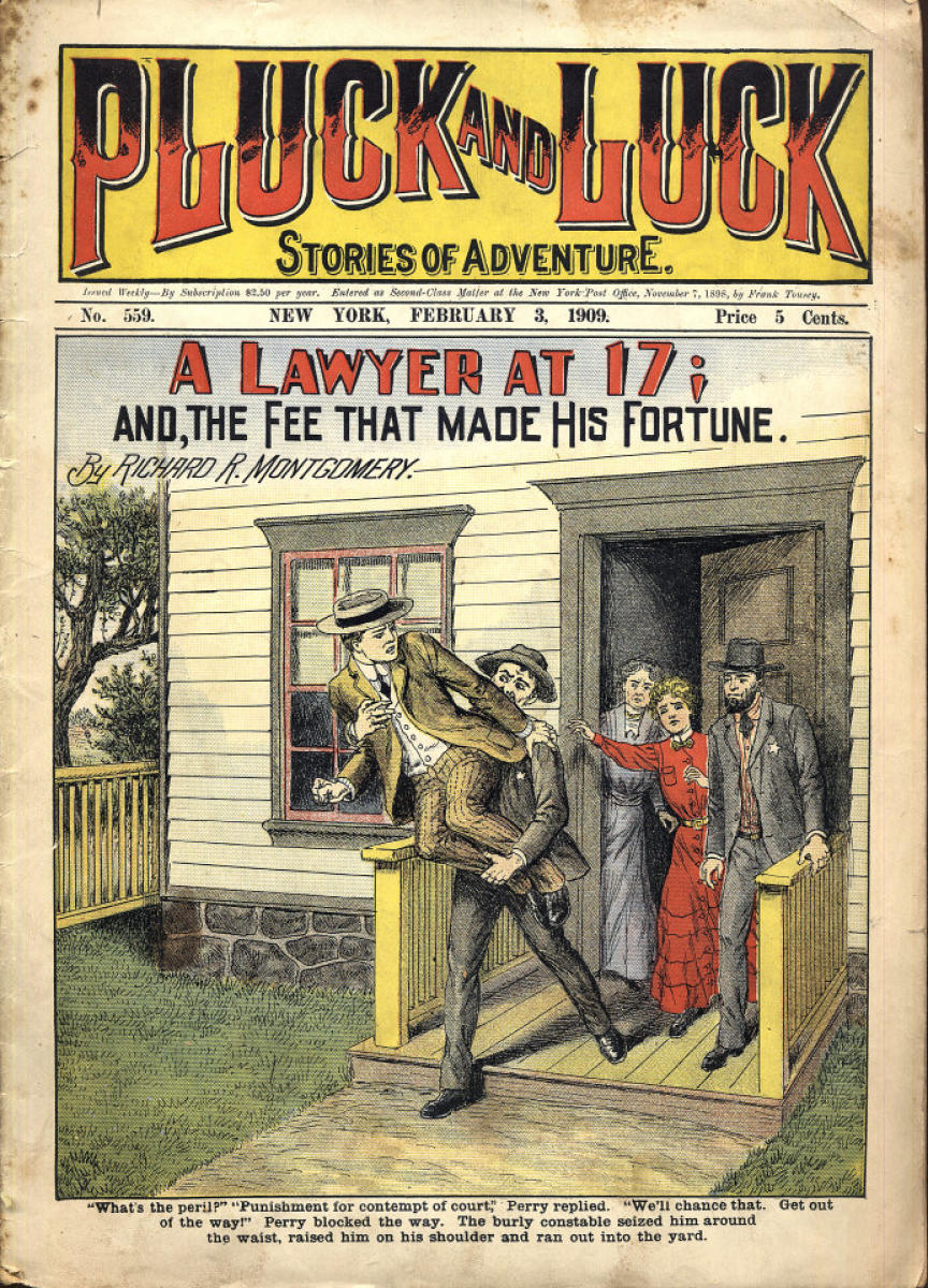 Pluck And Luck | February 3, 1909 at Wolfgang's