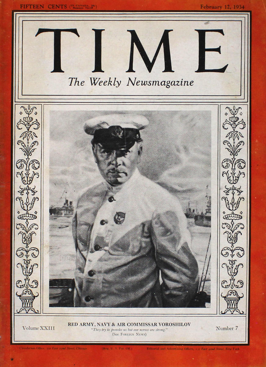 Time | February 12, 1934 at Wolfgang's