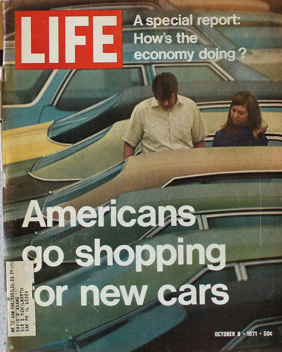 LIFE | October 8, 1971 at Wolfgang's