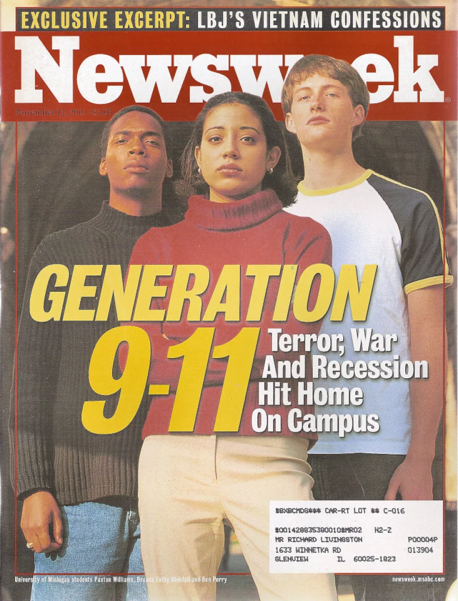 Newsweek | November 12, 2001 at Wolfgang's