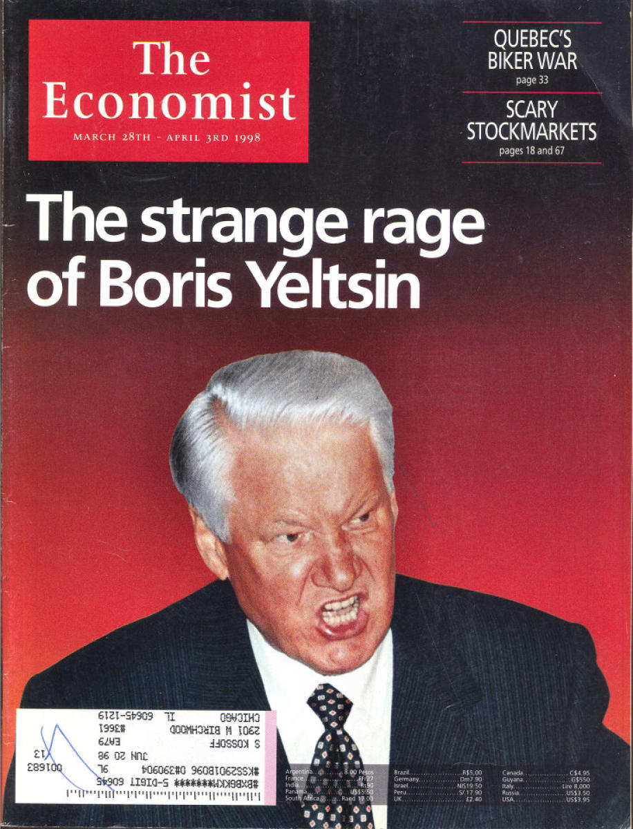 The Economist | March 28, 1998 at Wolfgang's