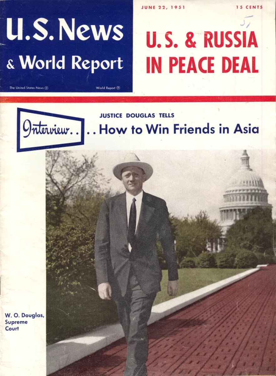 U.S. News & World Report | June 22, 1951 at Wolfgang's