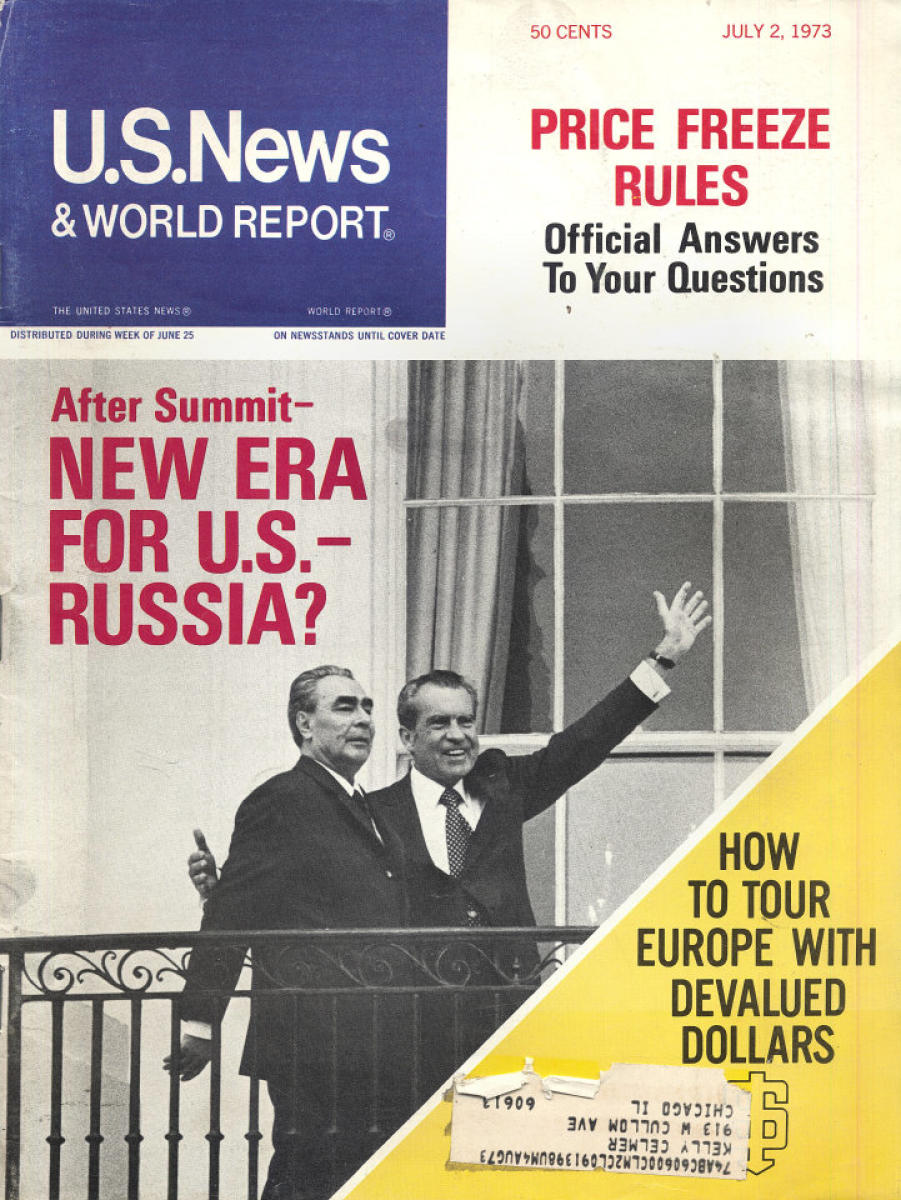 U.S. News & World Report | July 2, 1973 at Wolfgang's