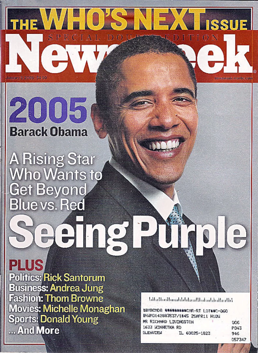 Newsweek | January 3, 2005 at Wolfgang's