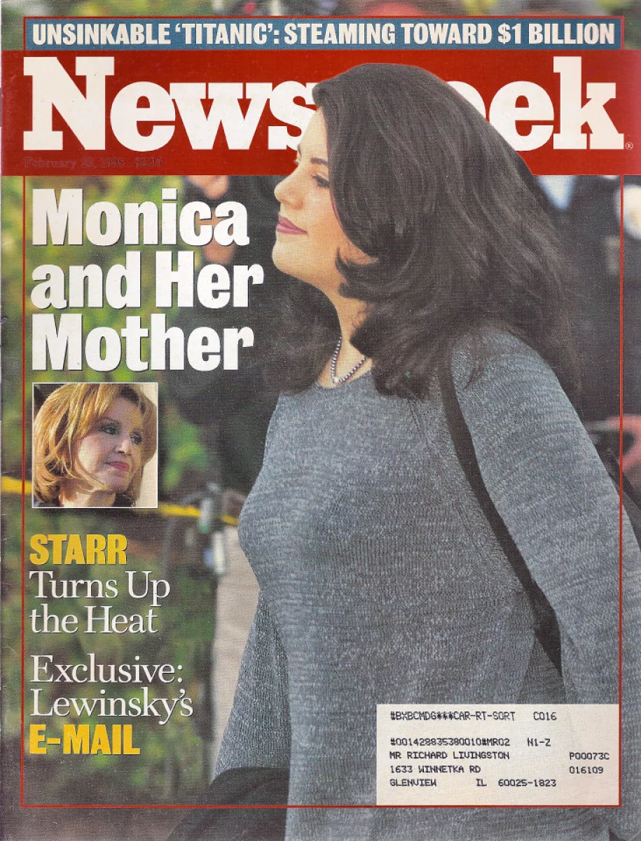 Newsweek | February 23, 1998 at Wolfgang's