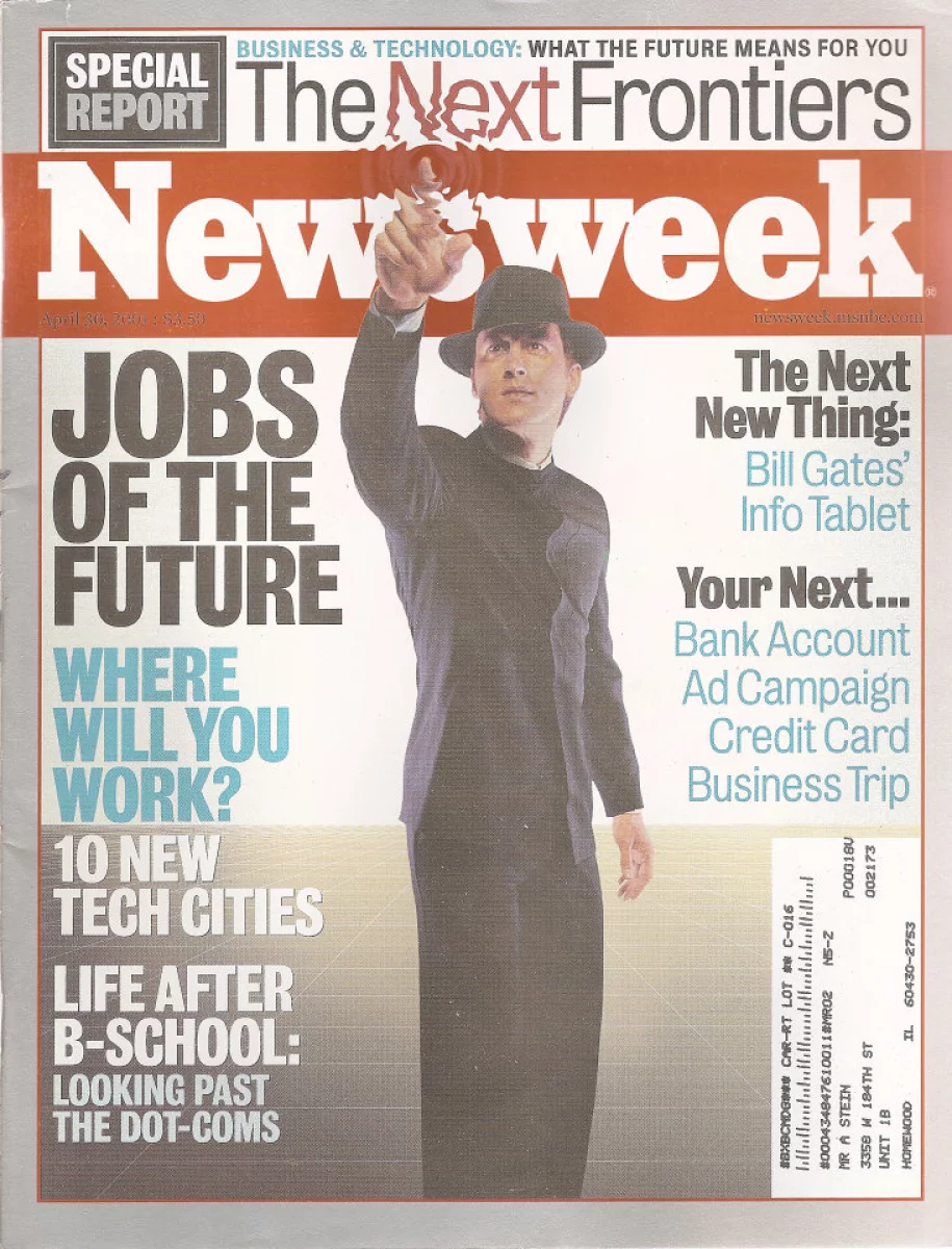 Newsweek | April 30, 2001 at Wolfgang's