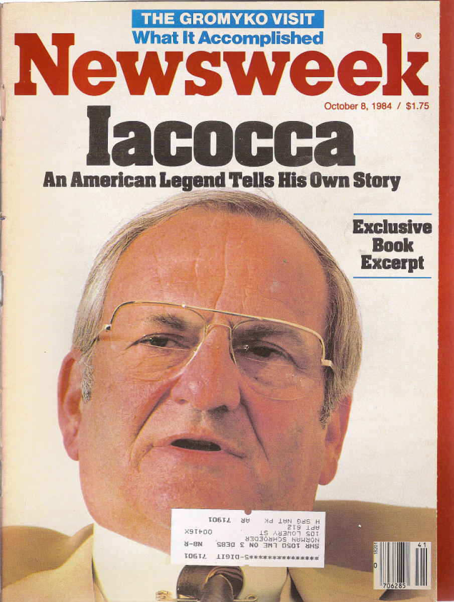 Newsweek | October 8, 1984 at Wolfgang's