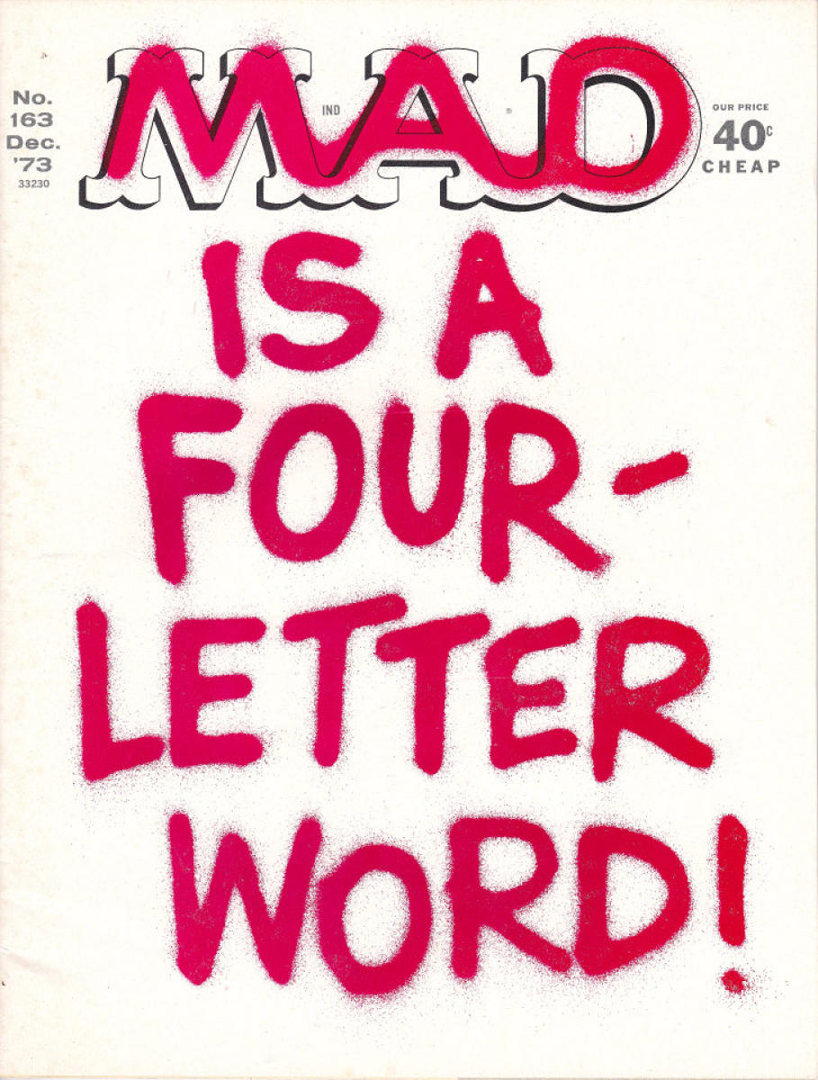 MAD | December 1973 at Wolfgang's