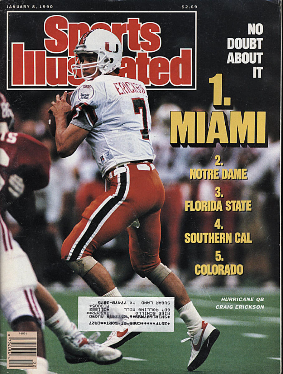 Sports Illustrated | January 8, 1990 at Wolfgang's