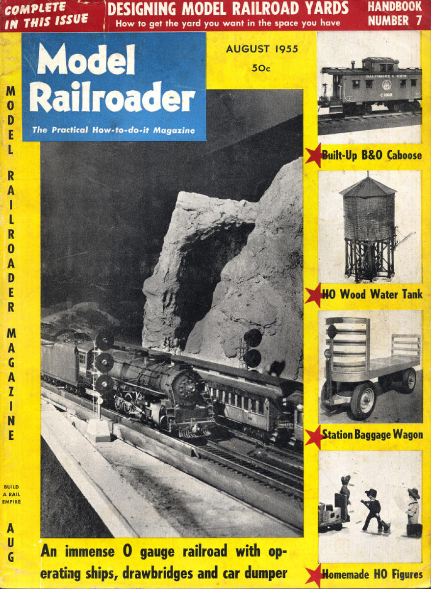 Model Railroader | August 1955 at Wolfgang's