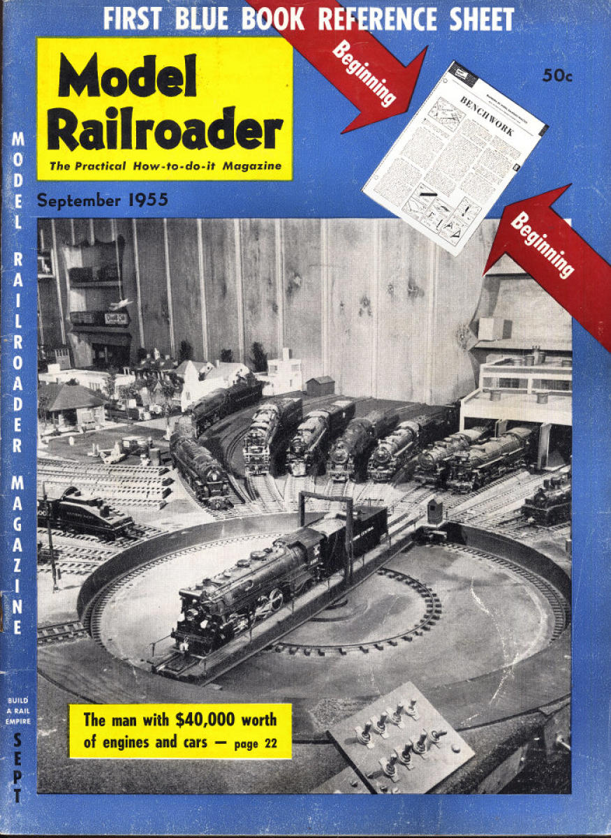 Model Railroader | September 1955 at Wolfgang's