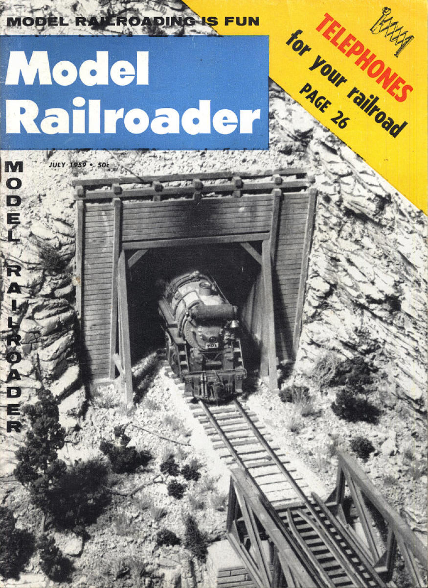 Model Railroader | July 1959 at Wolfgang's