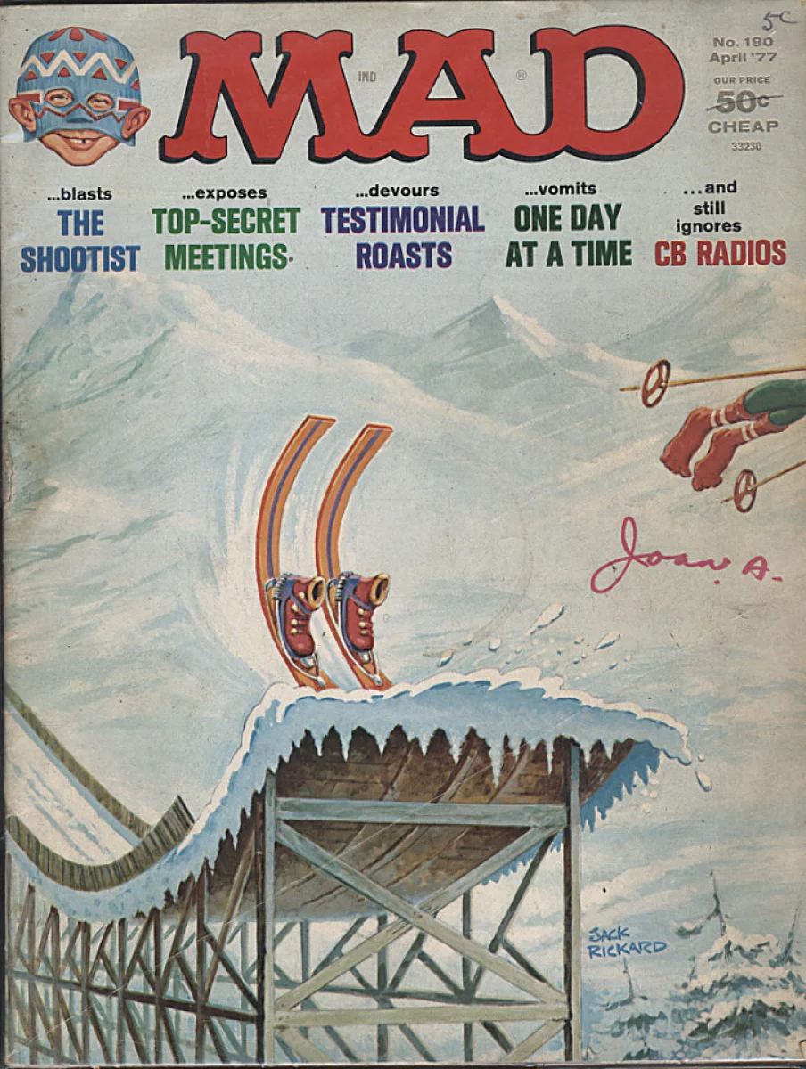 MAD | April 1977 at Wolfgang's