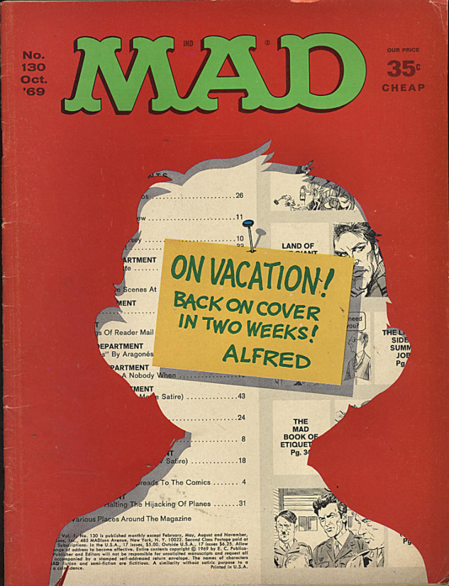 MAD | October 1969 at Wolfgang's
