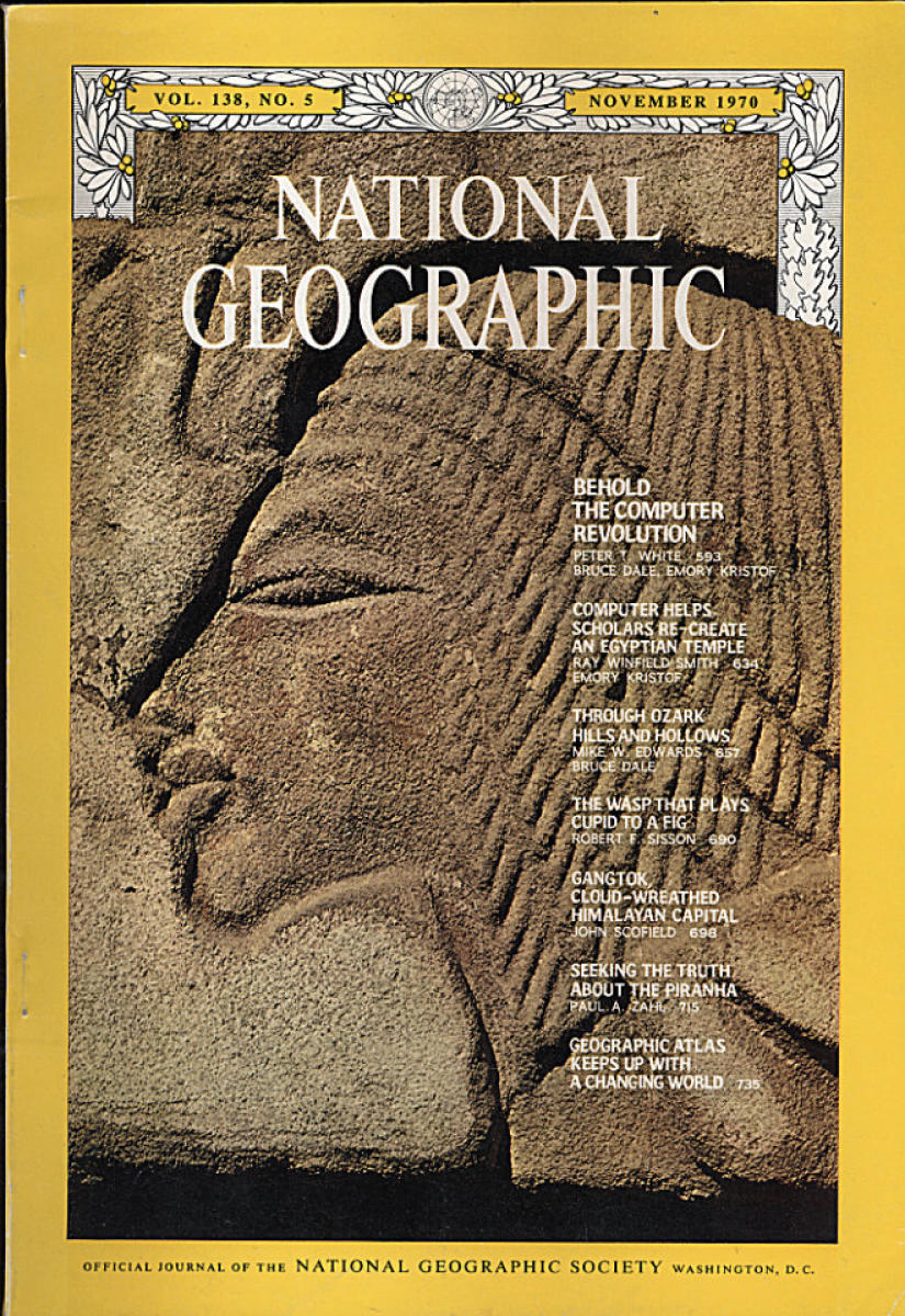 National Geographic | November 1970 at Wolfgang's