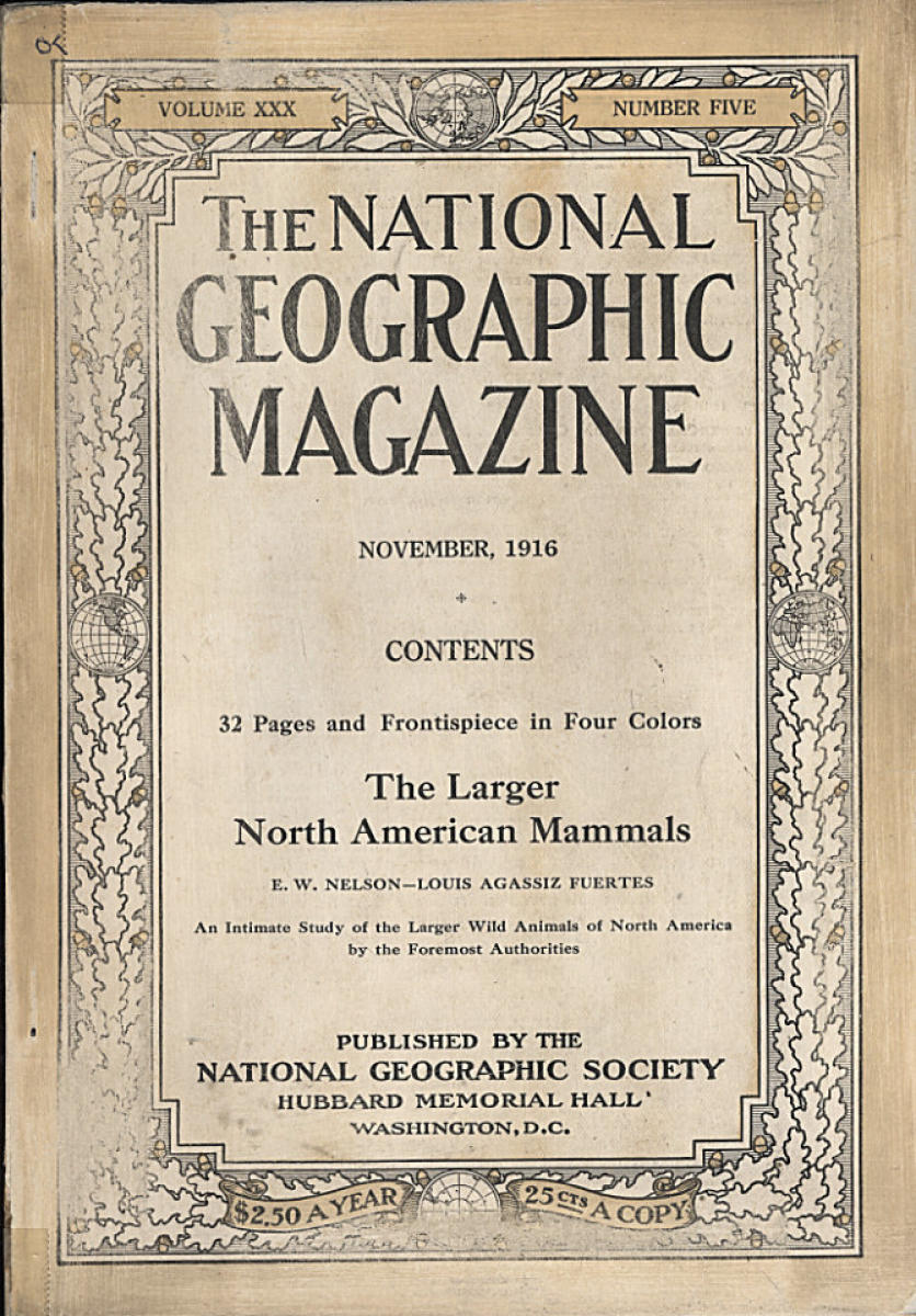 National Geographic | November 1916 at Wolfgang's
