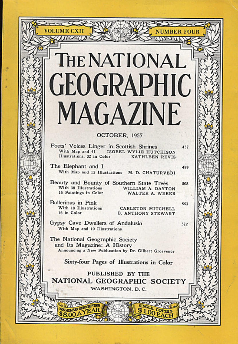 National Geographic | October 1957 at Wolfgang's