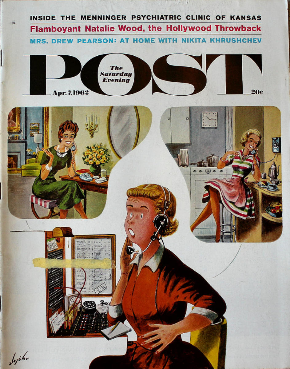 The Saturday Evening Post | April 7, 1962 at Wolfgang's