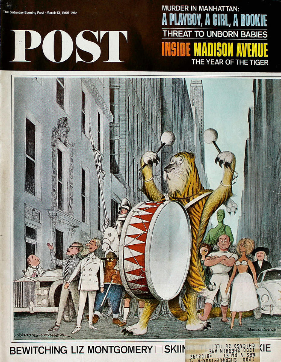 The Saturday Evening Post | March 13, 1965 at Wolfgang's