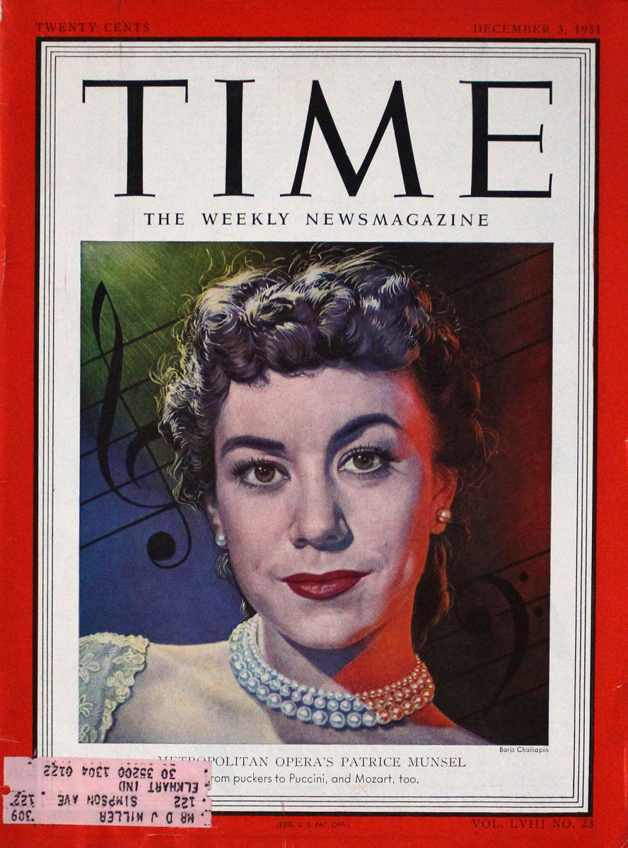 Time | December 3, 1951 at Wolfgang's