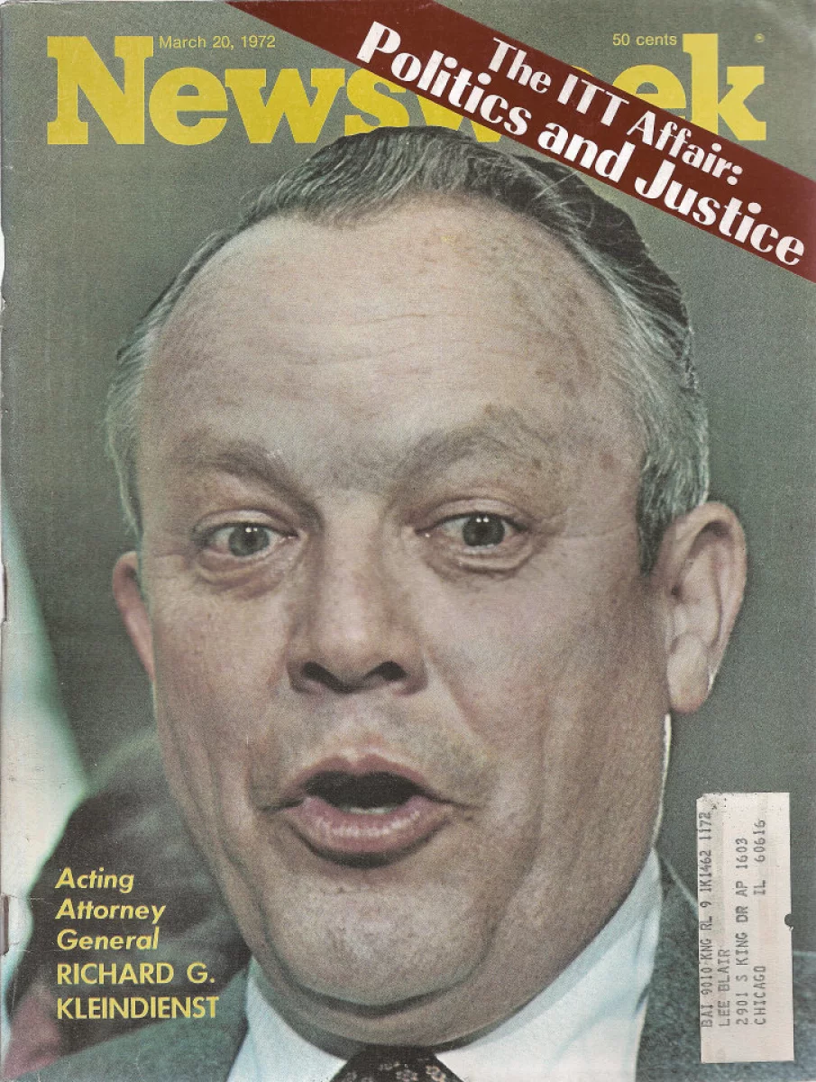 Newsweek | March 20, 1972 at Wolfgang's